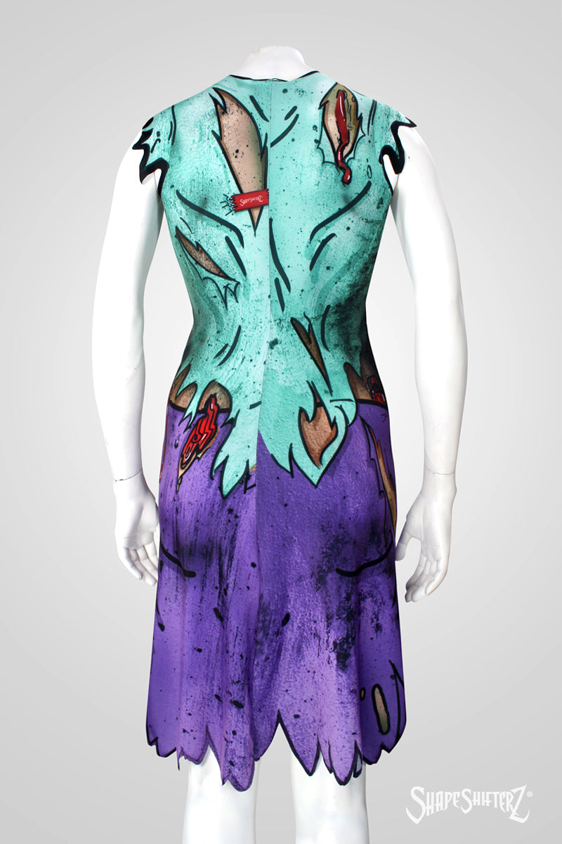 Cartoon Zombie Woman Costume Sportswear / Halloween Costume - Dress